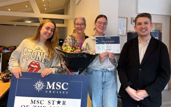 Reisbureau Van Raak is MSC Star of the Month - TravMagazine